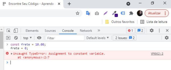 MELHOR EXPLICAÇÃO JavaScript LET CONST e funções - Encontre Seu Código